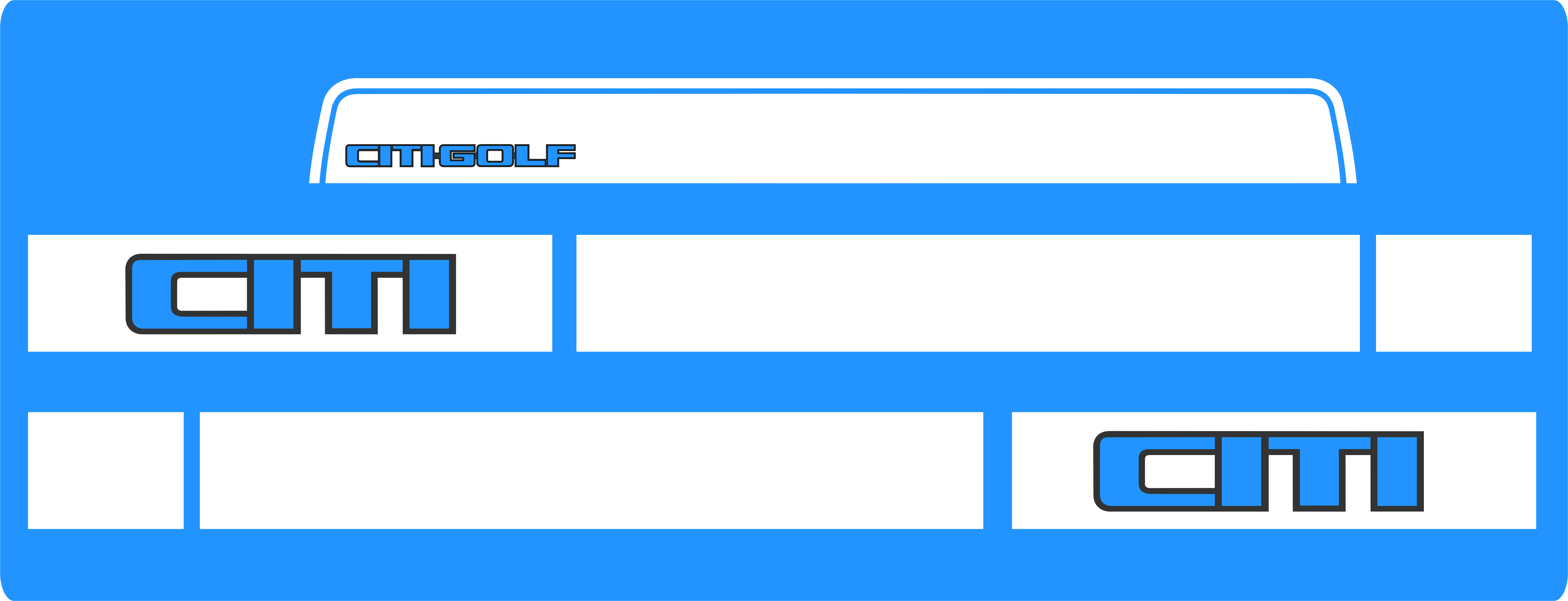 Citi 7 Piece Decal kit – Jays Custom Graphics