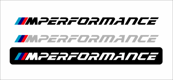 ///M Performance Sticker (New Spec) – Jays Custom Graphics