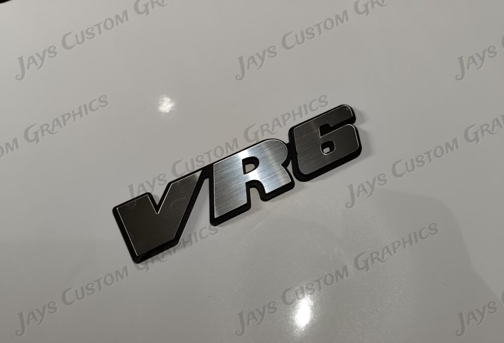 VR6 boot badge (SA Spec) – Jay's Custom Graphics