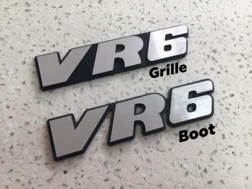 VR6 Grille / Boot Badge – Jays Custom Graphics