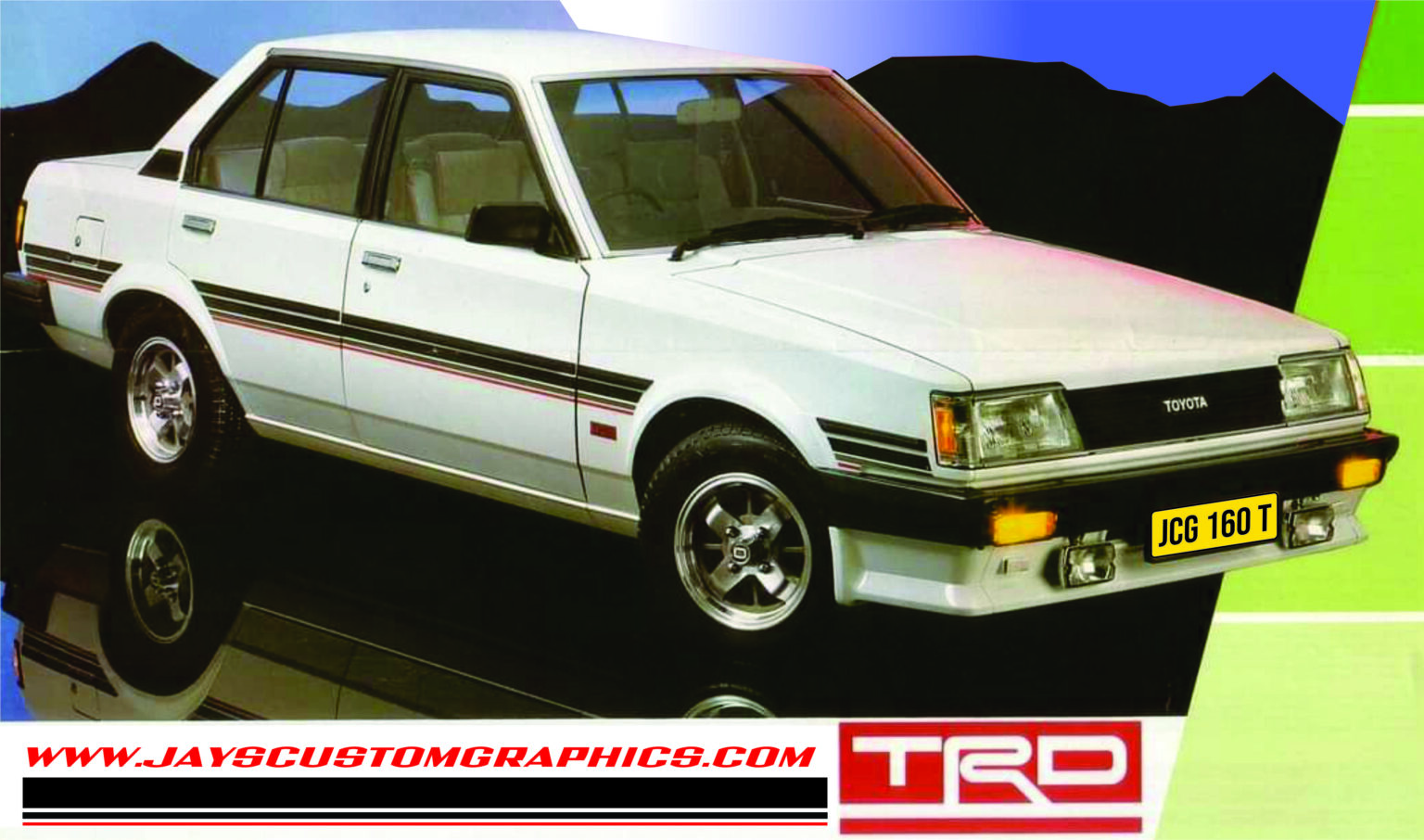 TOYOTA TRD STICKER KIT – Jays Custom Graphics